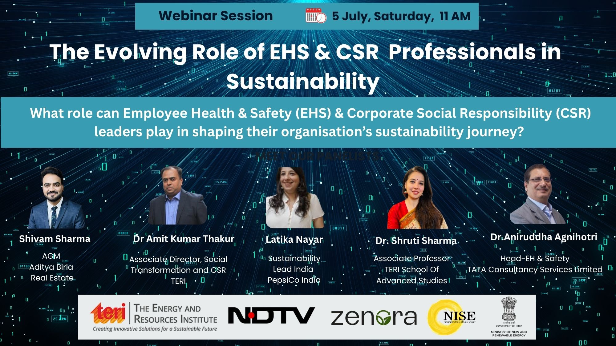 The Evolving Role of EHS & CSR Professionals in Sustainability Are you an EHS professional ...